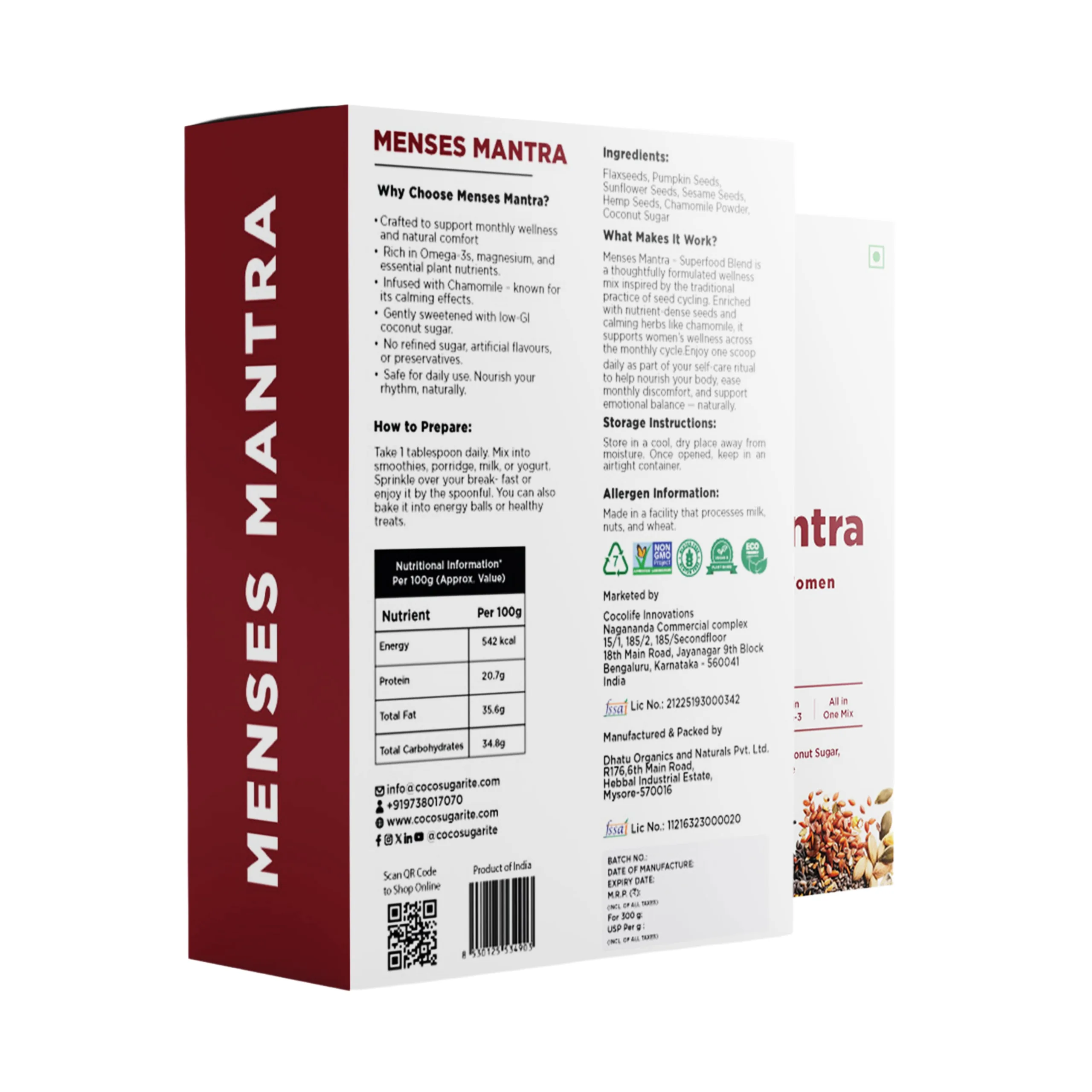 Menses Mantra - Cocosugarite